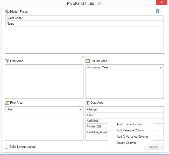 Report Layouts - CCH Software User Documentation